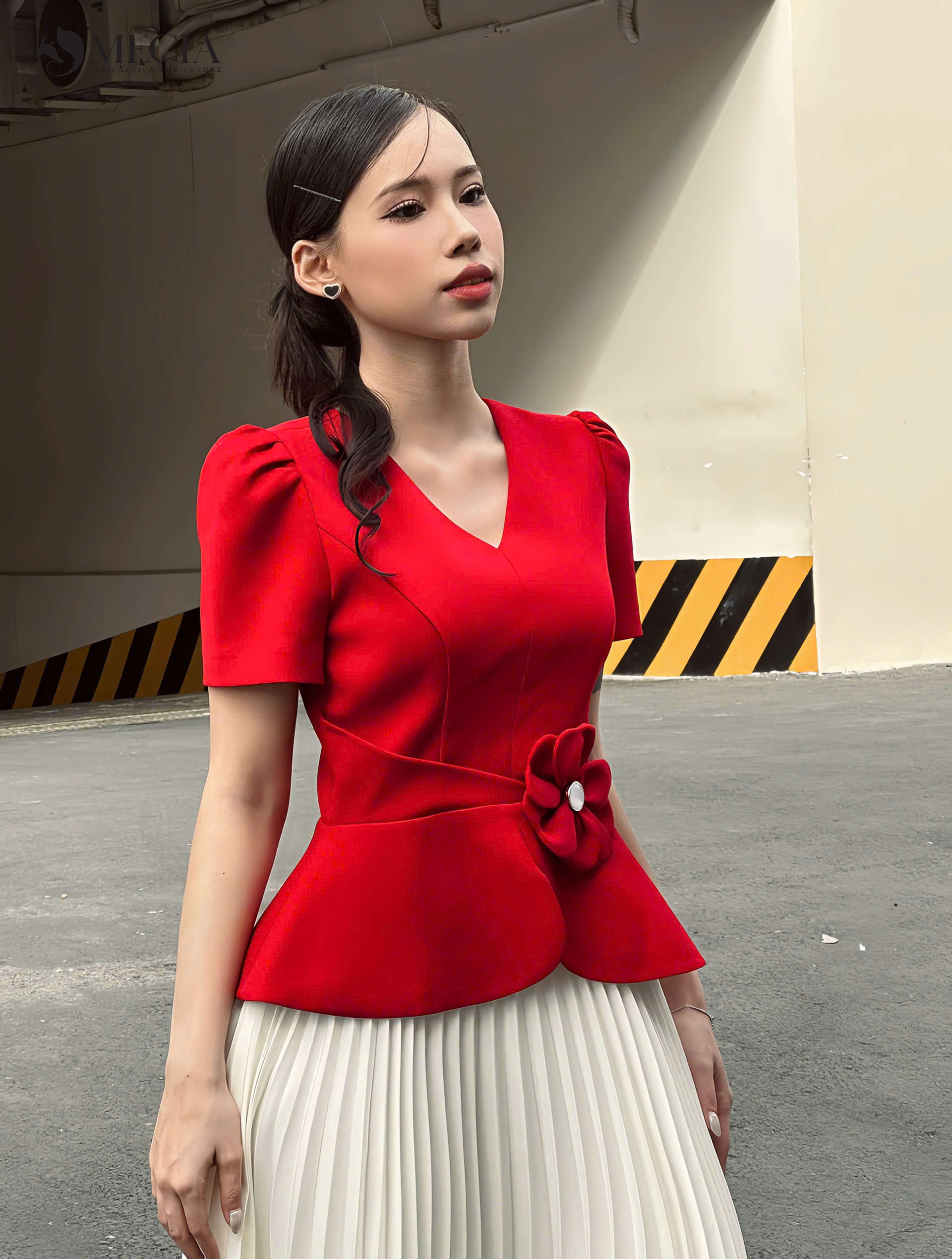 ÁO KIỂU PEPLUM - SA130